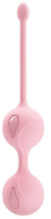 Нежно-розовые вагинальные шарики Kegel Tighten Up I