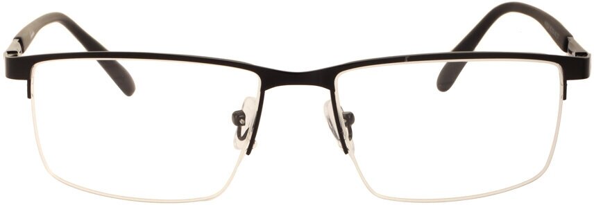 Готовые очки для зрения черные с диоптриями -2.50 футляр