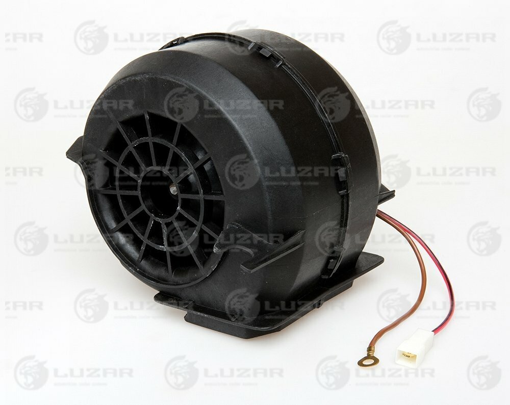 Э вентил. отоп. с кожухом маз 24в Luzar LFh 12031