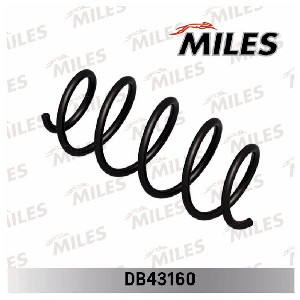 Пружина подвески OPEL VECTRA C 1.6/1.8 from chassis 41048790/48045598- 02- пер, MILES DB43160