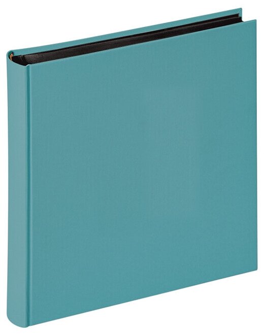 Фотоальбом WALTHER FA-308 под вклейку фото,100 черных страниц 30x30 см