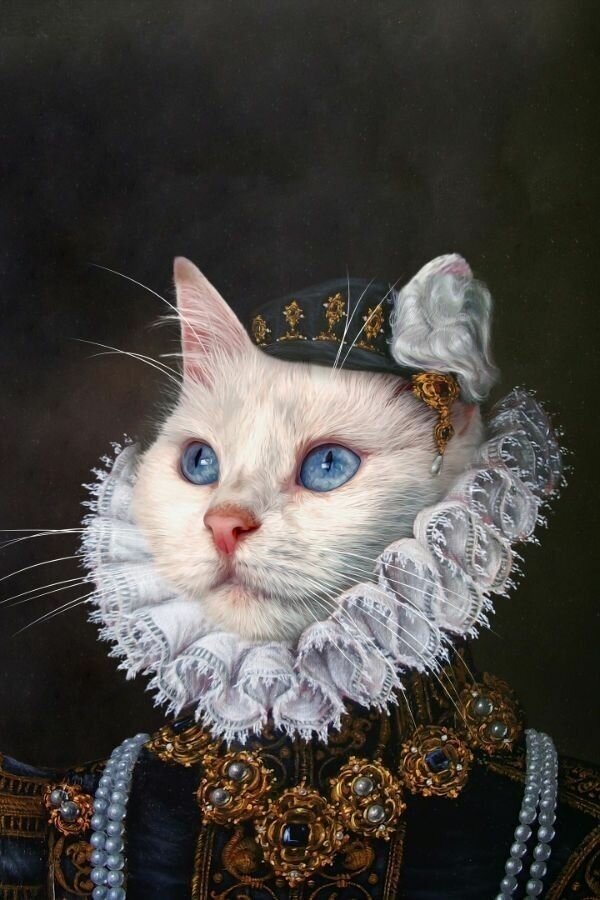 Постер на стену 20 на 30 см "Коты" подарочная упаковка в комплекте