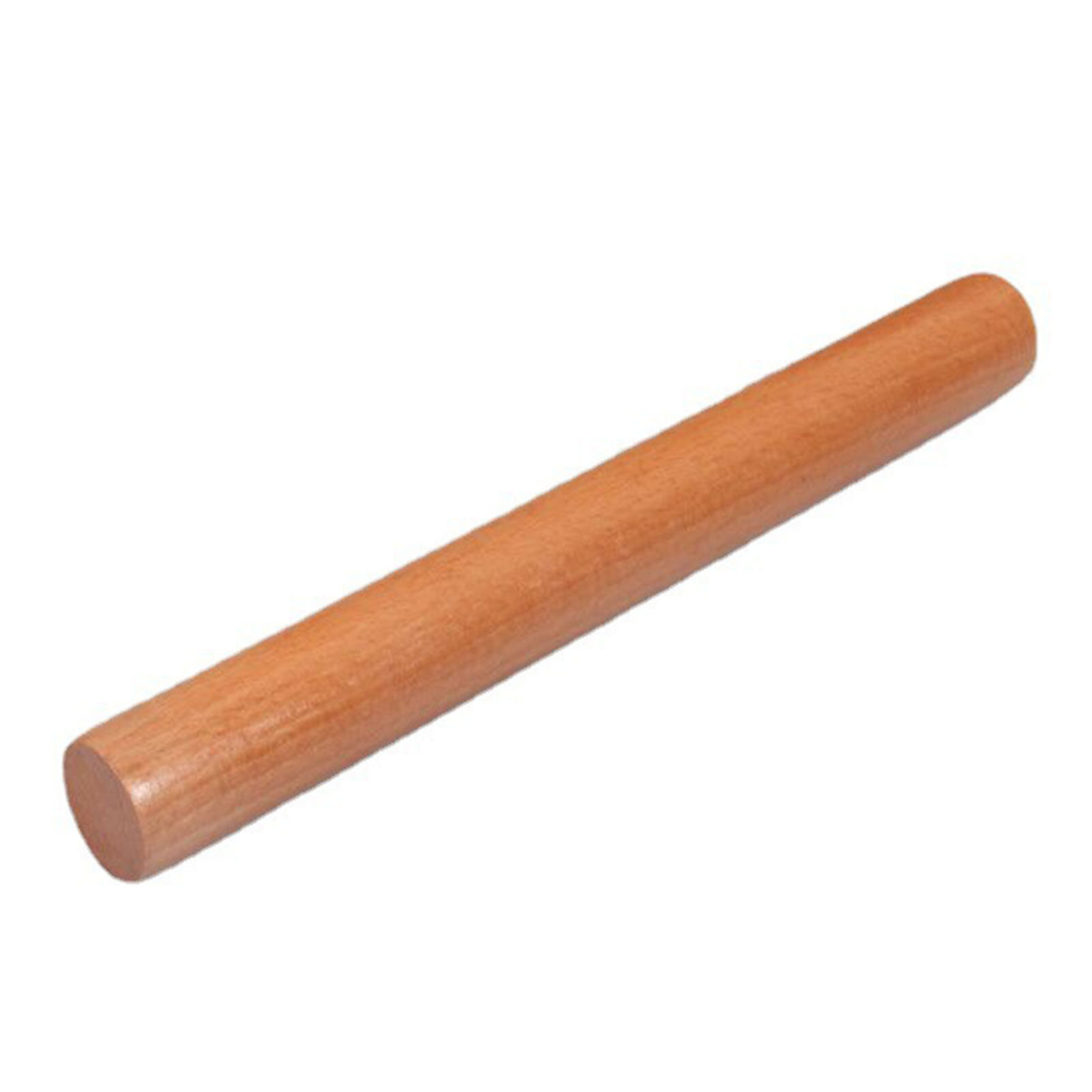 Wood Rolling Pin Multifunctional Notstick Dough Roller for Kitchens Baking Light Brown