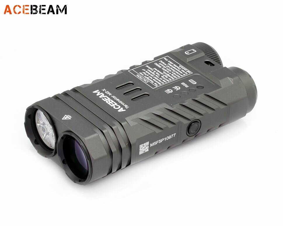 Фонарь Acebeam Acebeam Terminator M2-X Gray (Neutral white), 18650, 2000 люмен (Комплект)