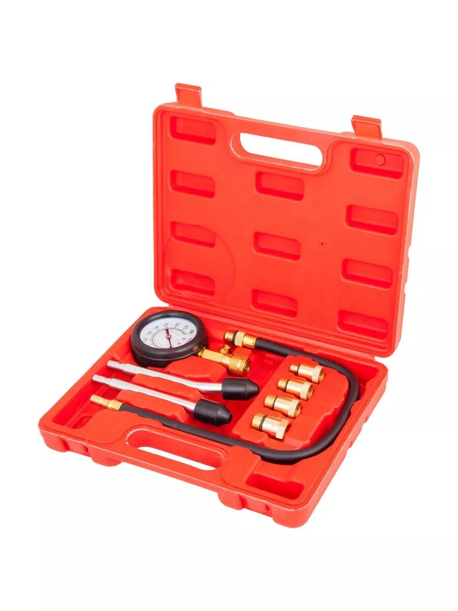Компрессометр с набором насадок для бензиновых ДВС