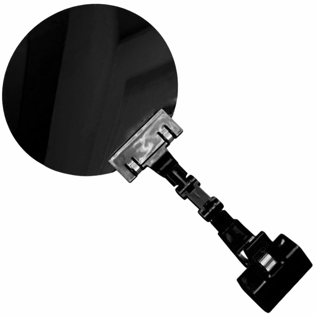 (1x) Сварочная маска - диаметр 16 см (круглая черная)