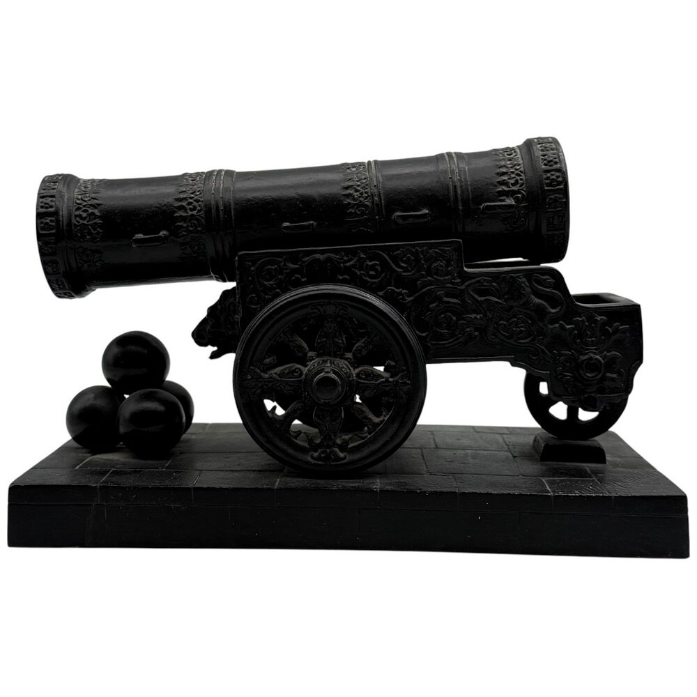 Чугунная статуэтка "Царь-пушка" б/р, 1976 г. Автор Крейтан В. П. Касли, СССР