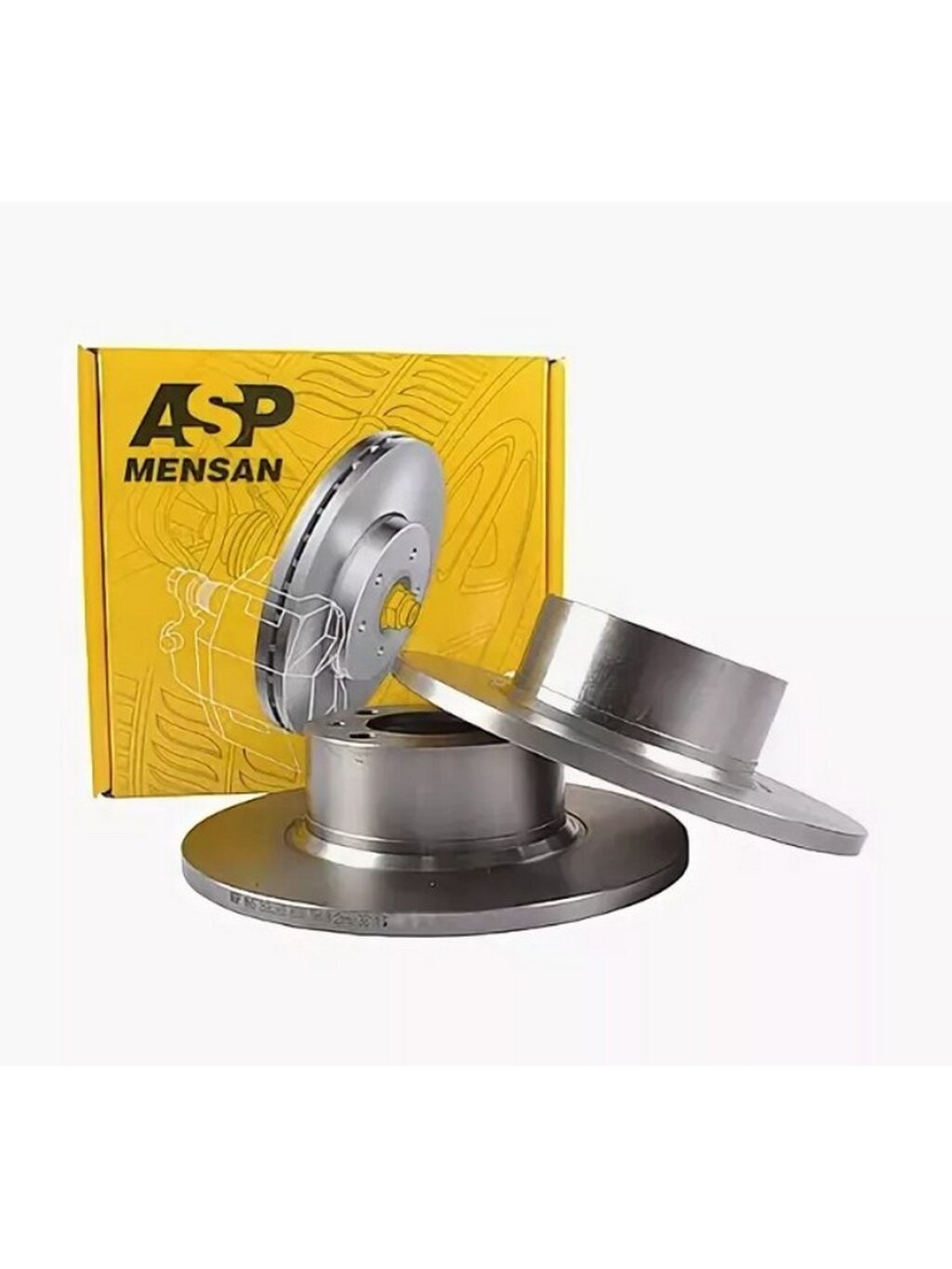 Диск тормозной для а/м ВАЗ 2101 "ASP"