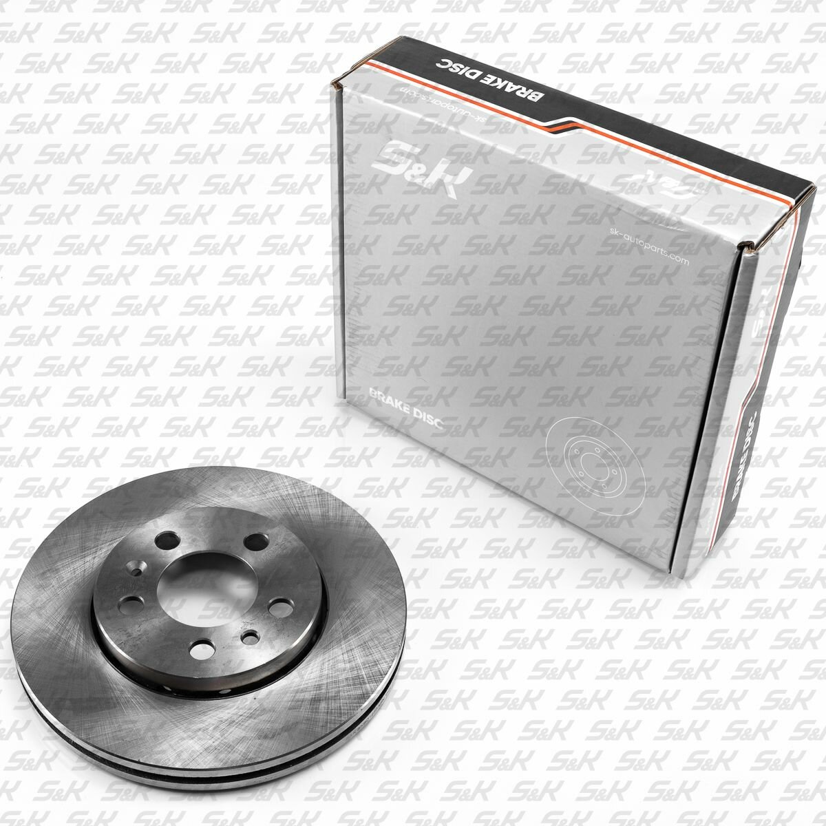 Диск тормозной передний вентилируемый для Фольксваген