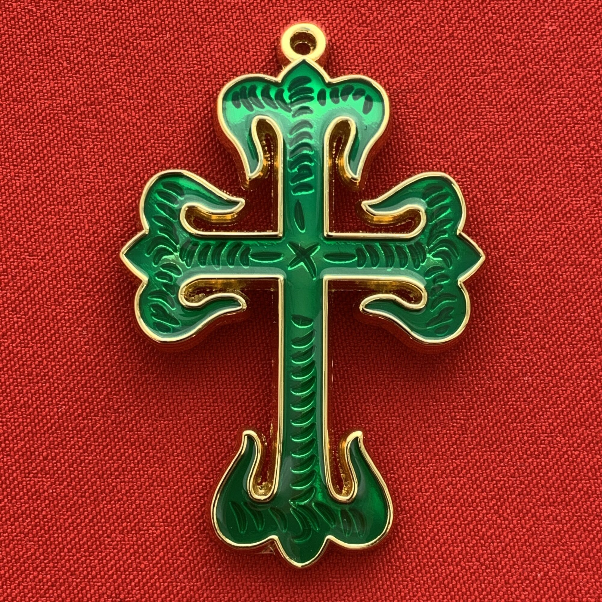 Знак ордена Святого Беннета Ависского (Португалия), муляж иностранной награды. Размер 53х36 мм.