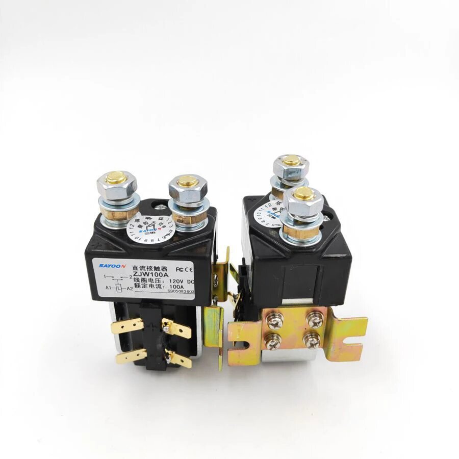 Контактор ZJW100A SW80 HENGXINWEI 24V для лебедки 12-120В