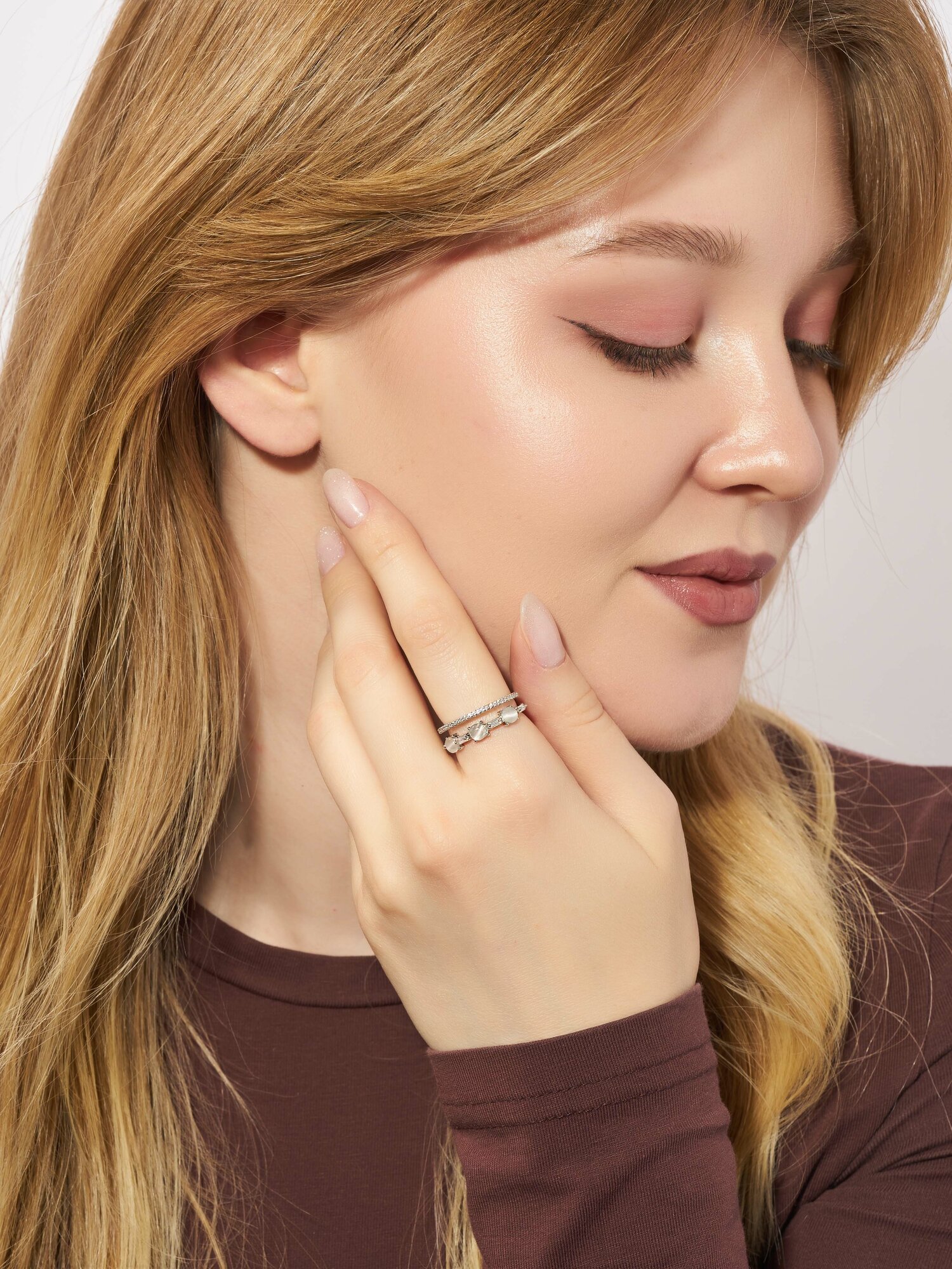 Кольцо, кошачий глаз