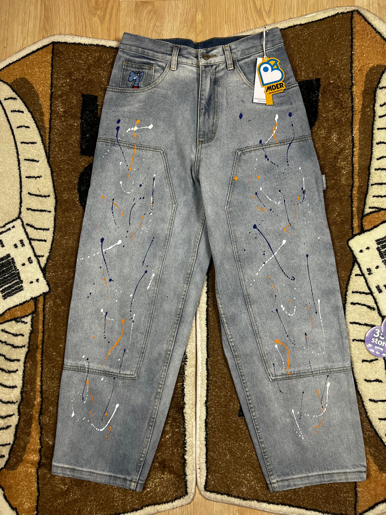 Джинсы широкие SPLASH 2024 