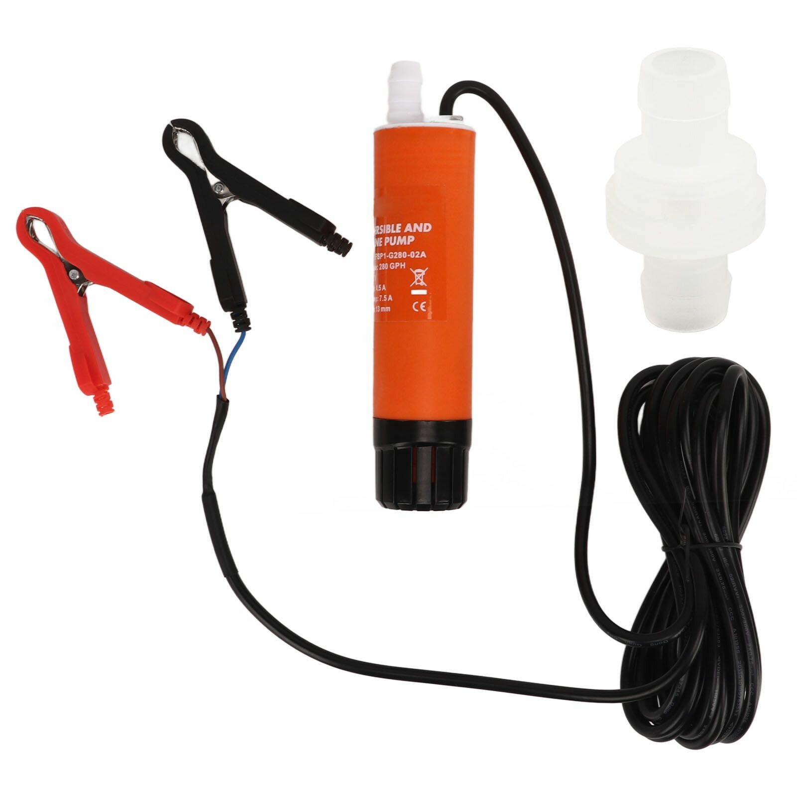 Трюмная помпа 280GPH 12В (погружная/переносная) для яхт и катеров