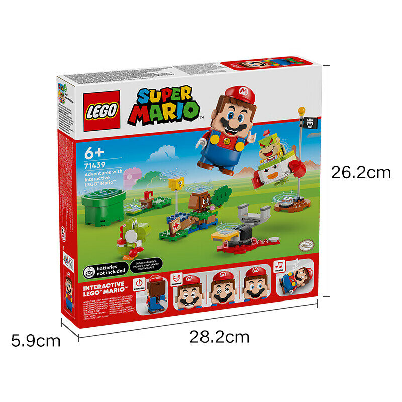 LEGO Mario 71439 Building Set, Adventure with Mario, Boys Girls Children's Toy, Birthday Gift