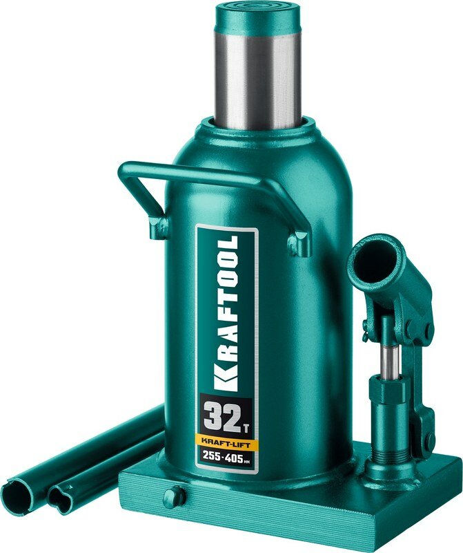 Домкрат Kraftool 43462-32_z01 Kraft-Lift, 32т, 255 - 405мм, бутылочный гидравлический