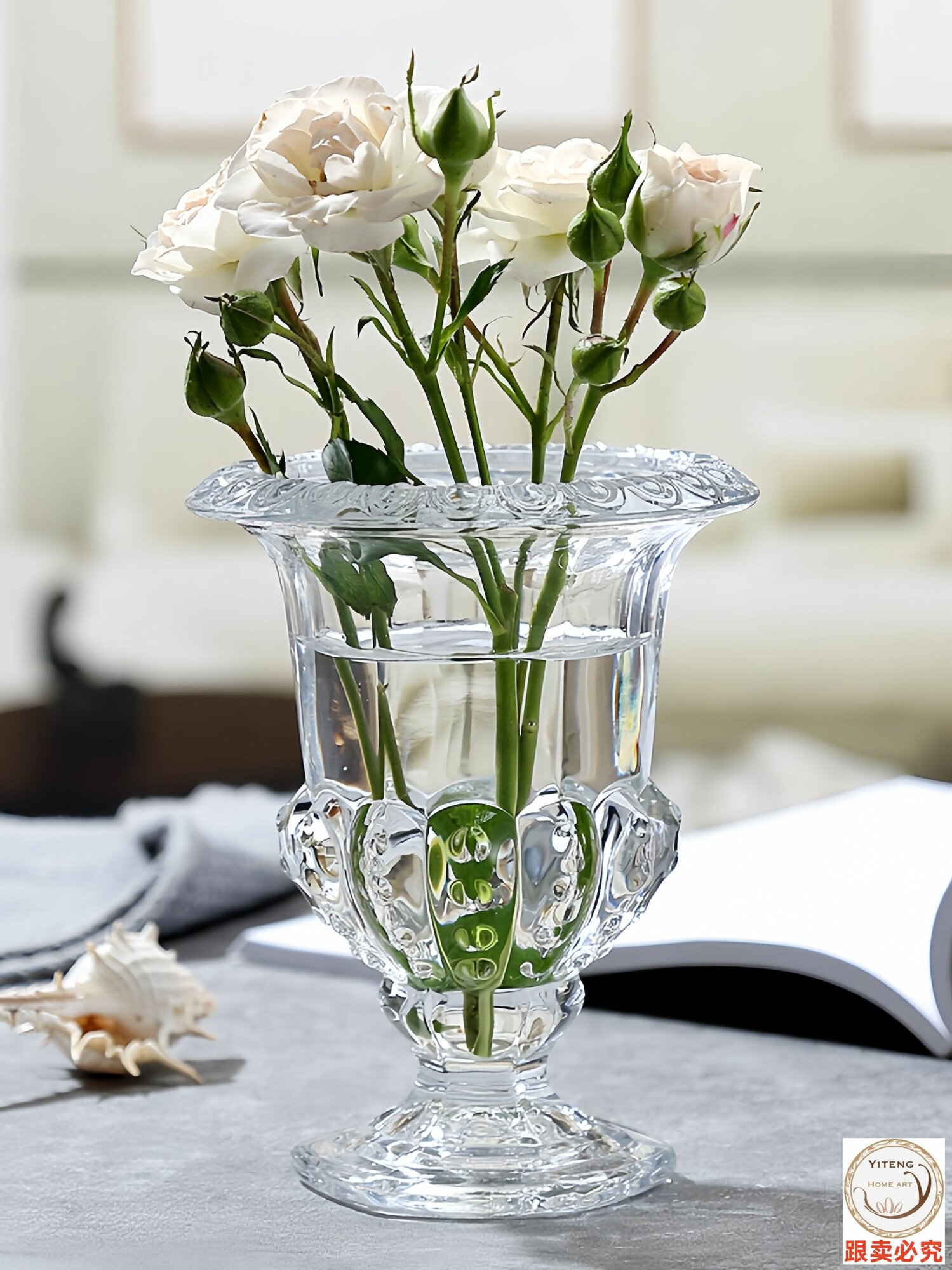 Хрустальная ваза