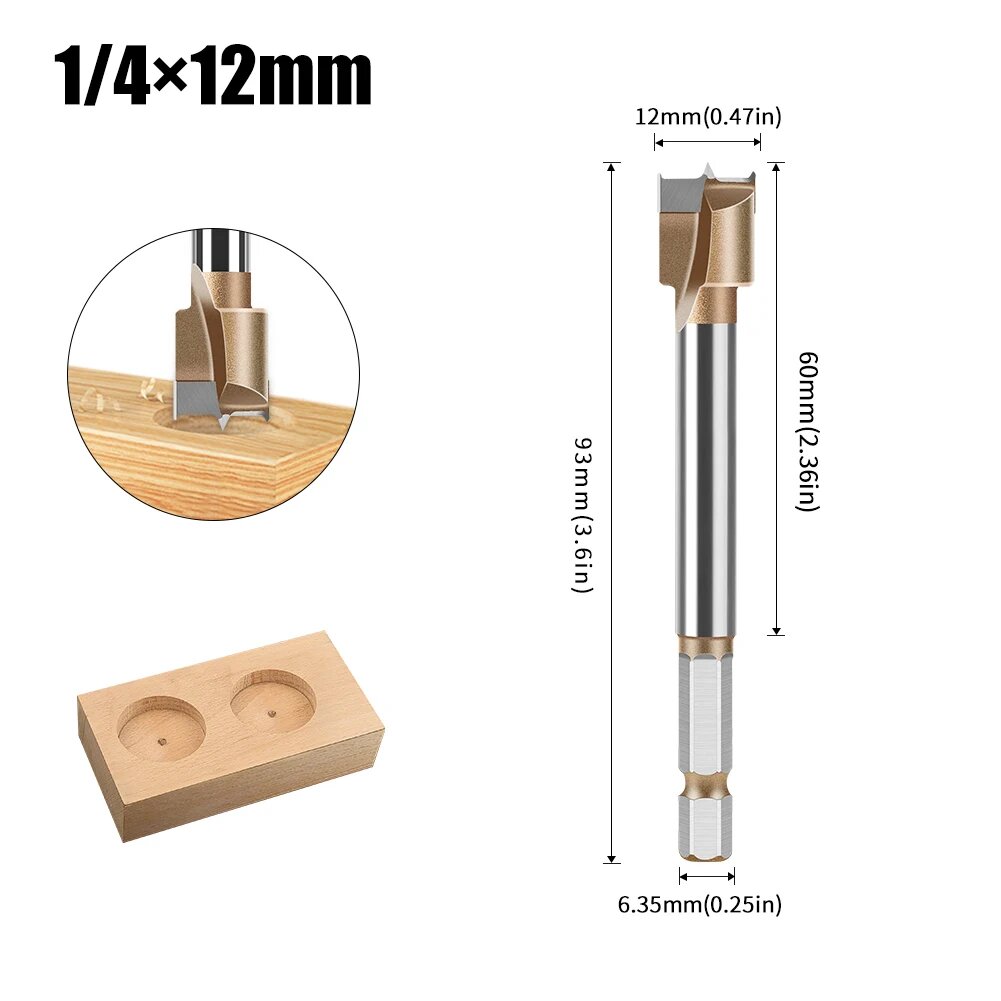Сверло Форстнера JGZUI 10-50 мм 12mm