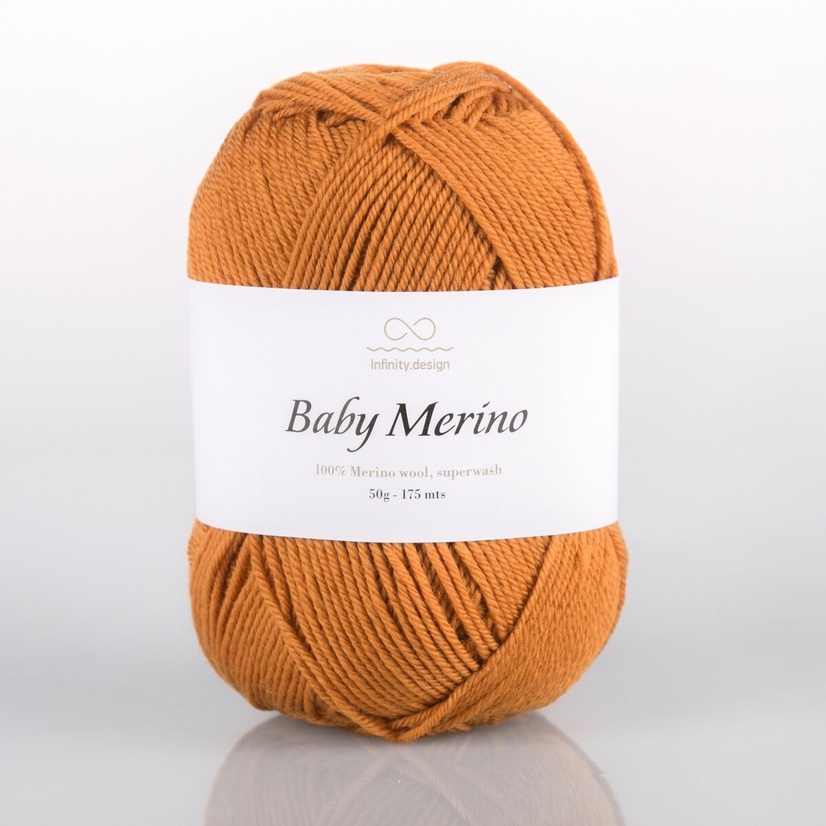 Пряжа для вязания Infinity Design Baby Merino (2537 Dark Curry) 2 мотка