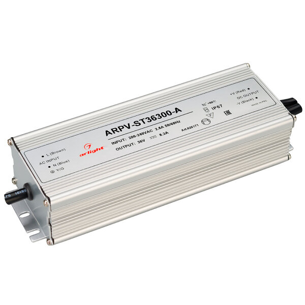 Блок питания для светодиодной ленты Arlight ARPV-ST36300-A (36V, 8.3A, 300W)