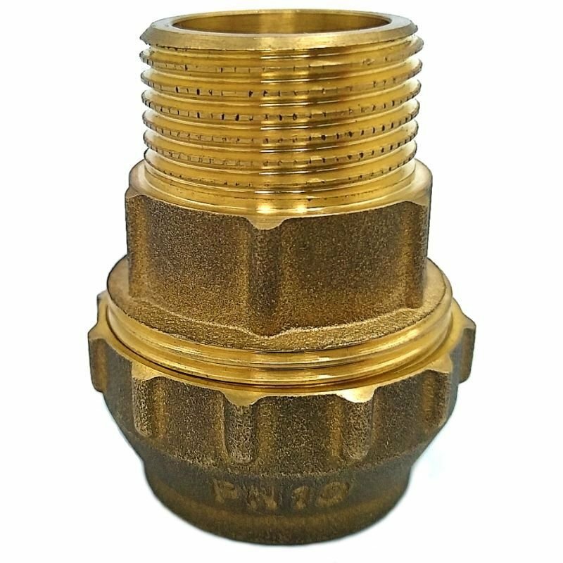 Муфта Vieir (Виеир) латунная ПНД 32 мм х 1 нар (VER362)