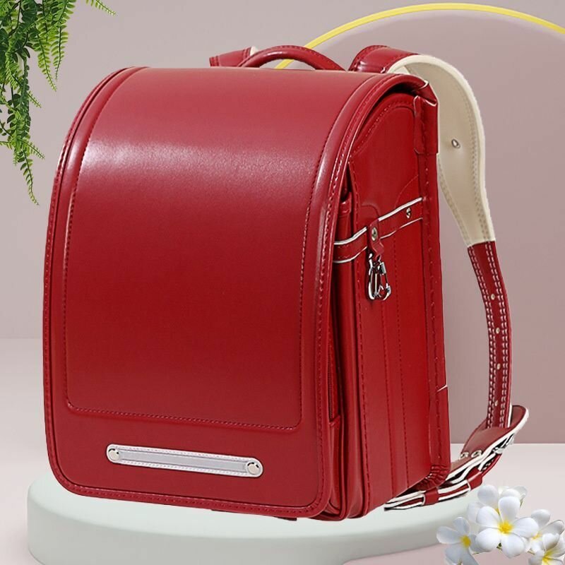 Pюкзак школьный для детская, кожаный, японский стиль