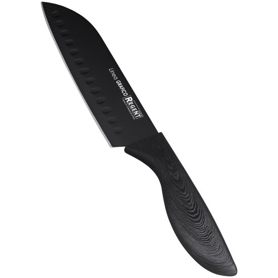 Нож сантоку Regent Inox Linea GRAFICO 150/275 мм, нерж. сталь/полипропилен (93-KN-GF-2)