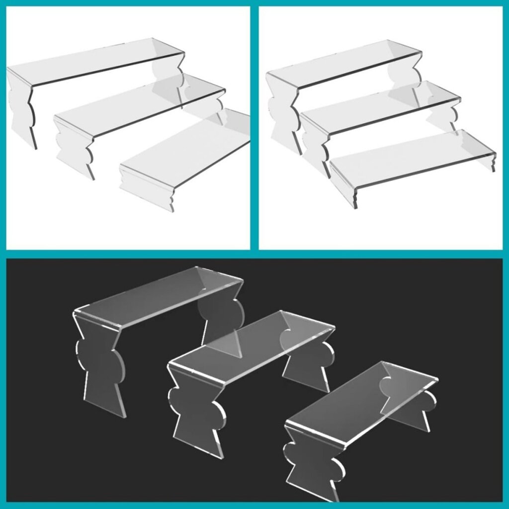 Акриловая подставка для фигурок