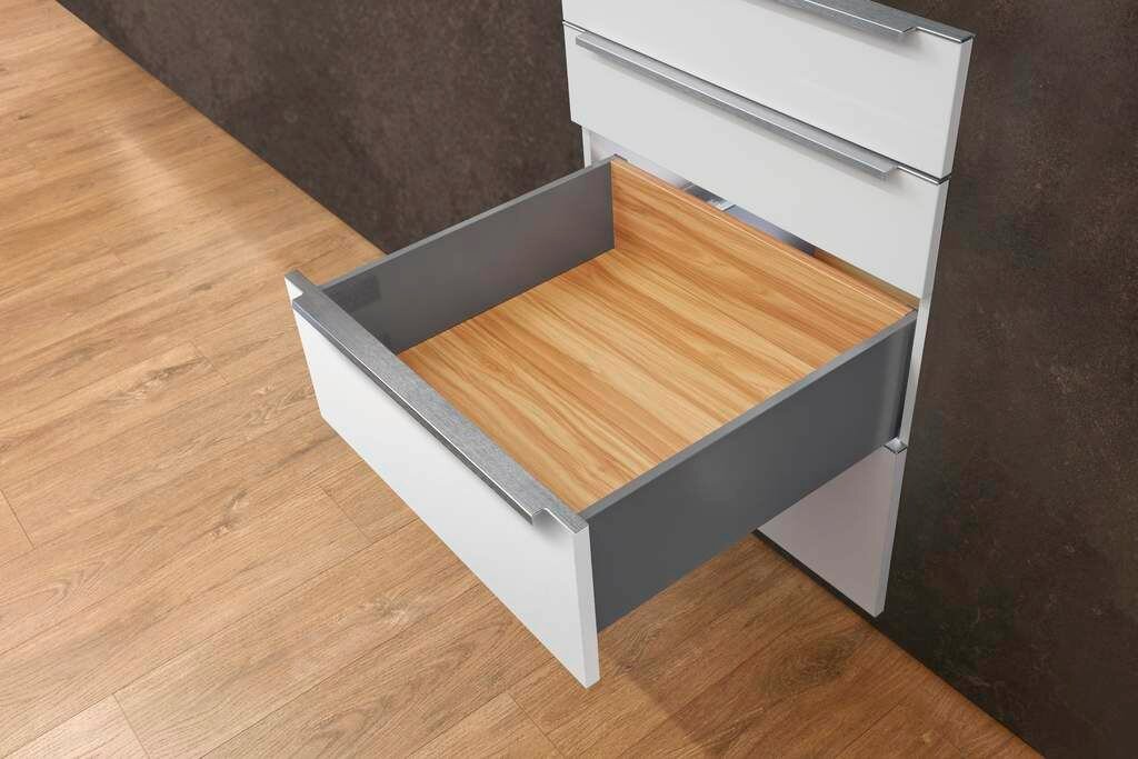 Комплект ящика Magic Star Plus длина 300 мм. высота 126 мм с доводчиком. белый 1 ком.