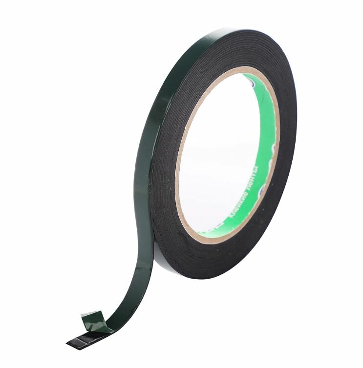 Клейкая лента двухсторонняя Фрегат 9 мм х 5 м монтажная на вспененной основе