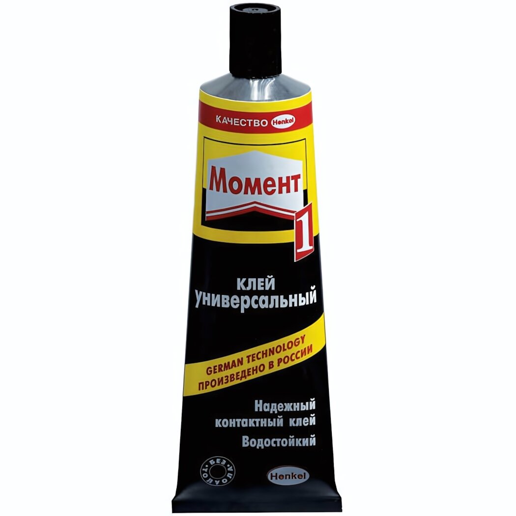 Клей универсальный Момент-1 30 мл, водостойкий, надежный, для дома