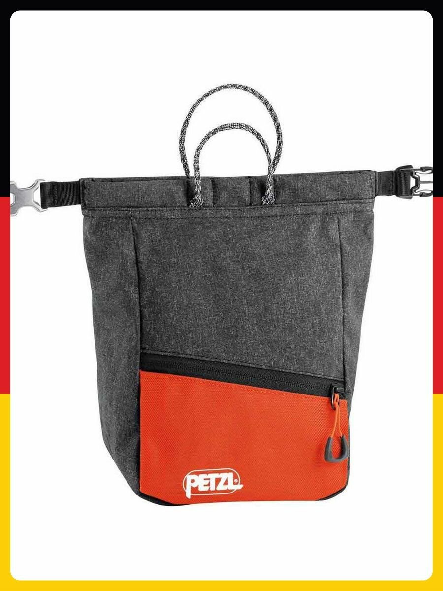 Мешок для магнезии Petzl Sakab серый