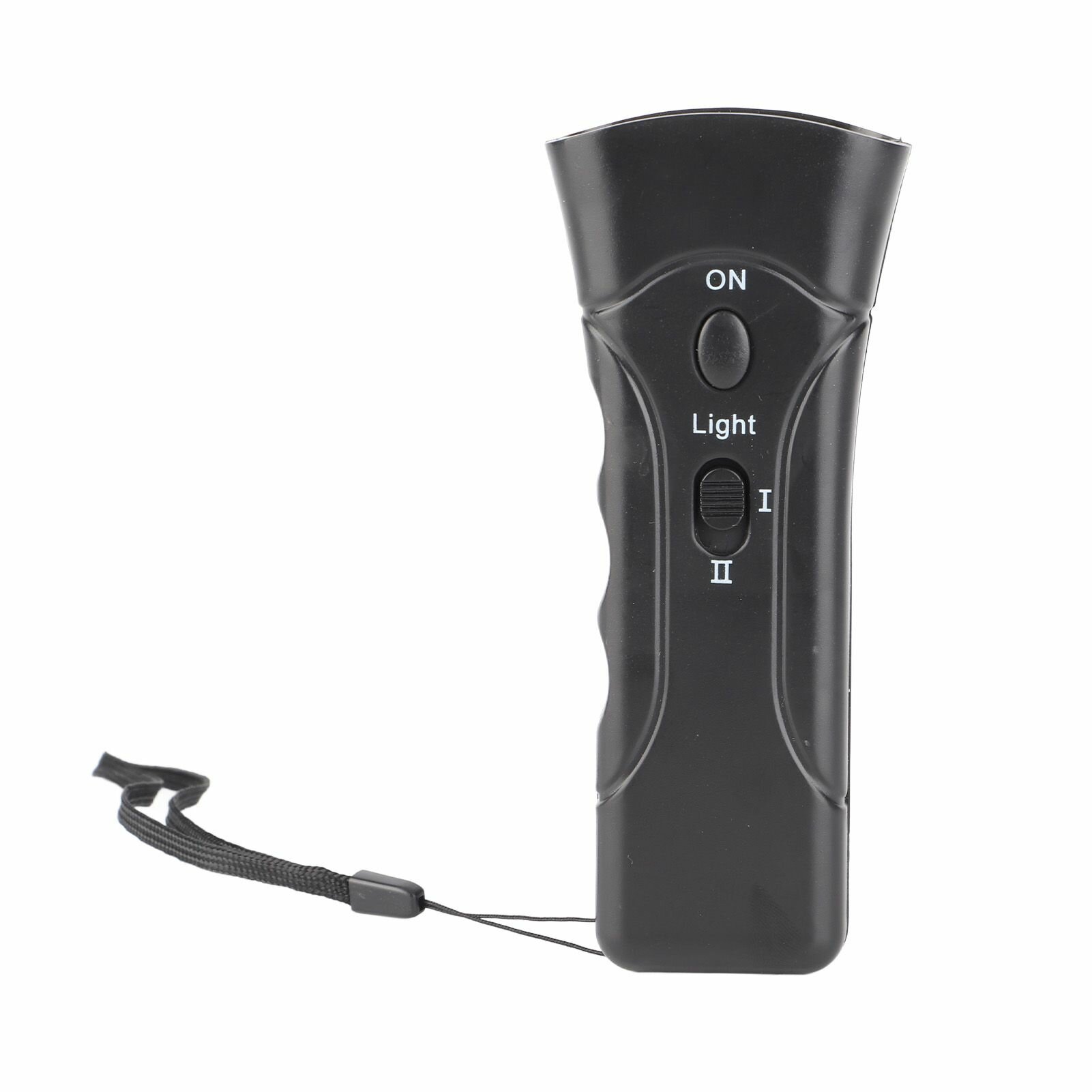 Ультразвуковое устройство для сдерживания лая собаки с двойным рогом, портативное обучающее устройство для контроля лая собаки, черное на открытом воздухе