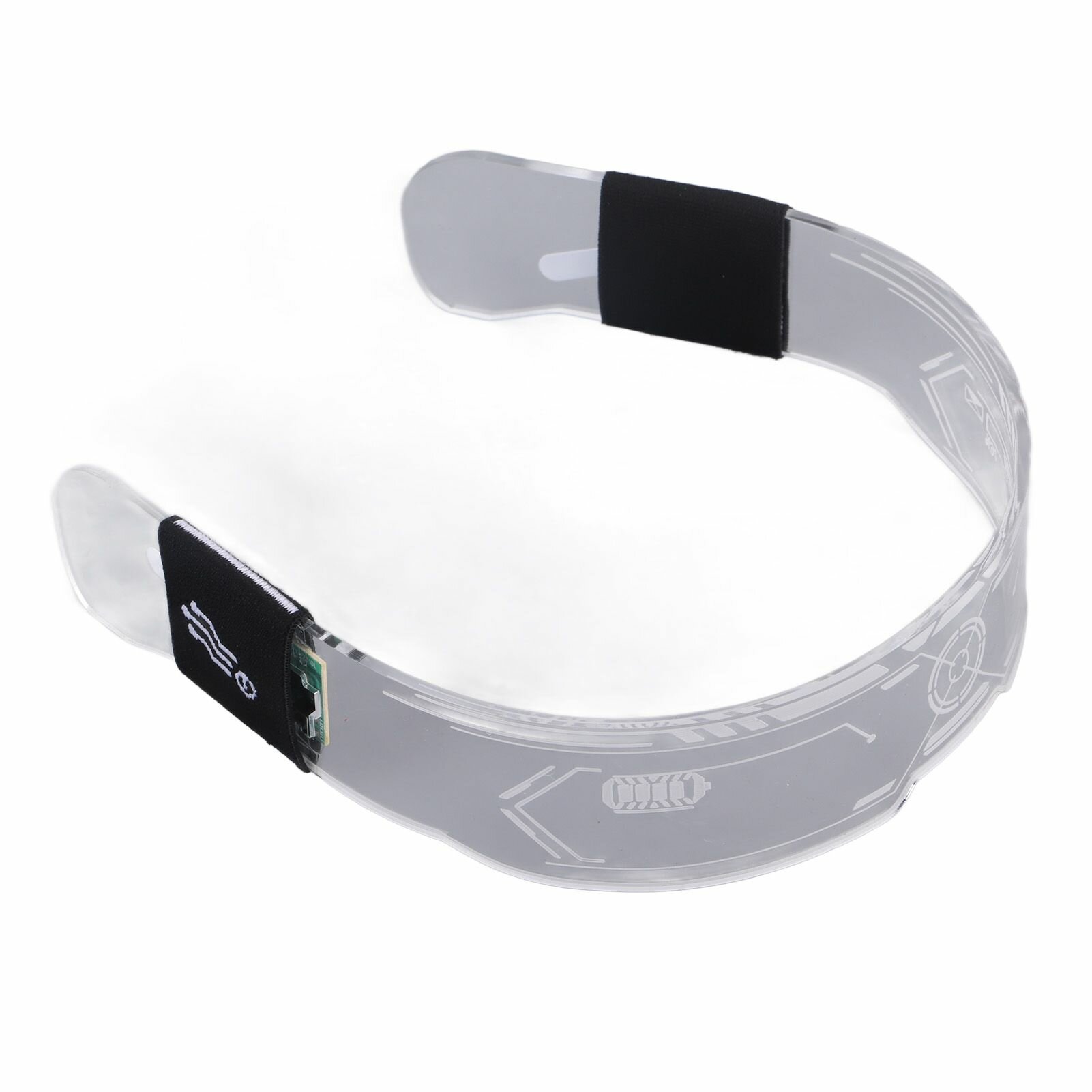 Красочные светодиодные светящиеся очки с 4 режимами мигания, 7 регулируемыми цветами для вечеринки, бара, музыкального фестиваля, двойное управление