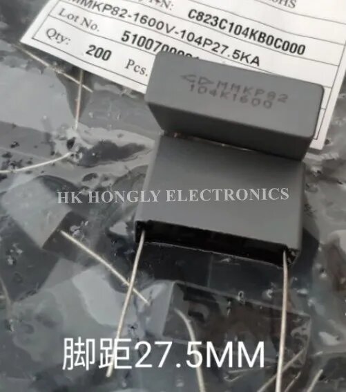 Пленочные конденсаторы MMKP82 104K 1600В 0,1 мкФ