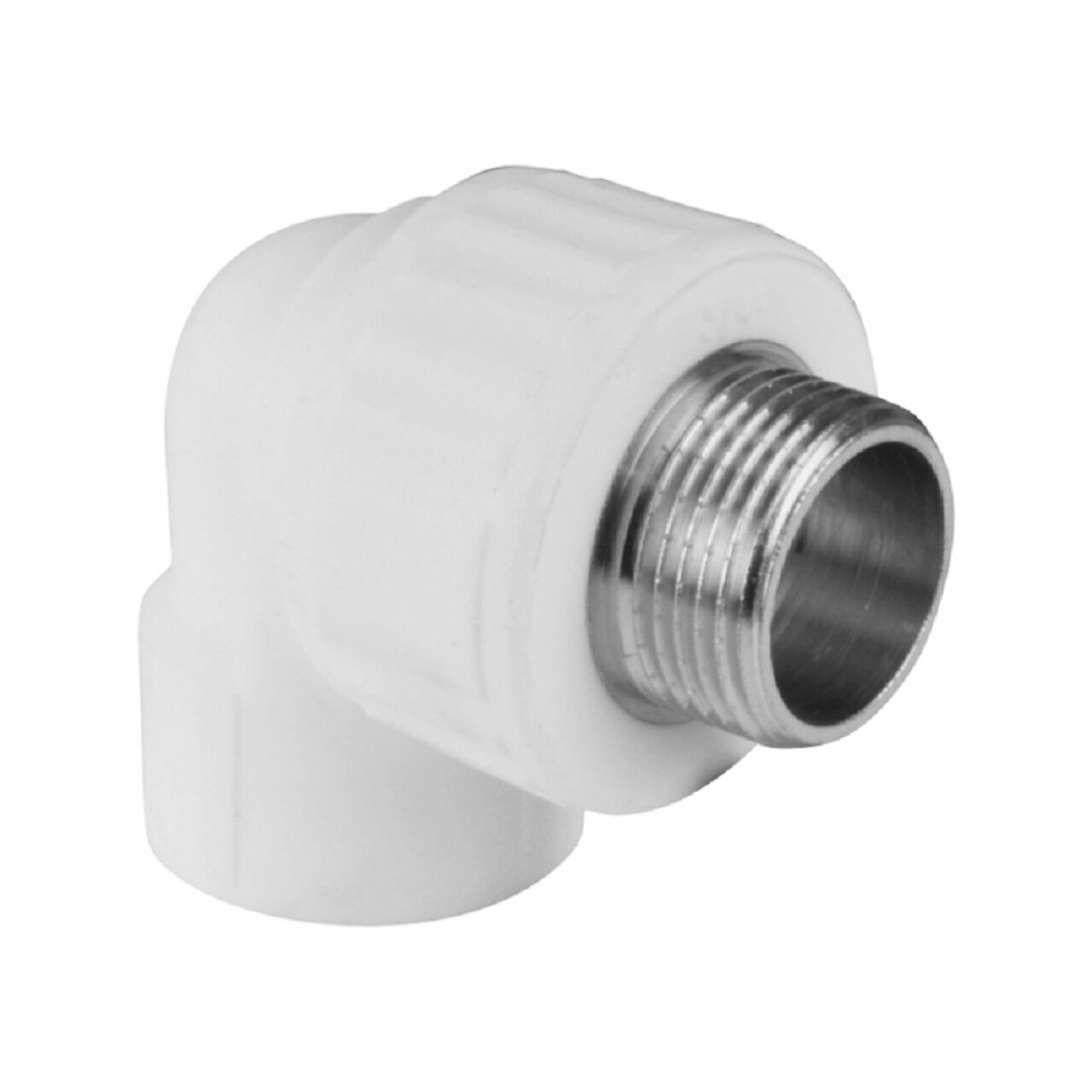 Угольник PPRC комбинированный с наружной резьбой 20х1/2 MP-У для водоснабжения