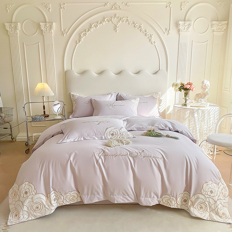 Постельное белье "Лиза", хлопок, 2024 г, 4 предмета