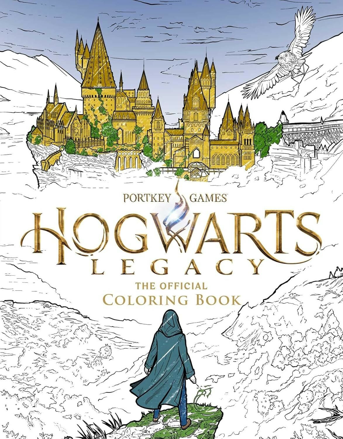 Insight Editions "Hogwarts Legacy: The Official Coloring Book"