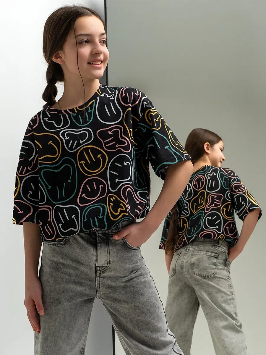 Футболка Для девочек, для мальчиков