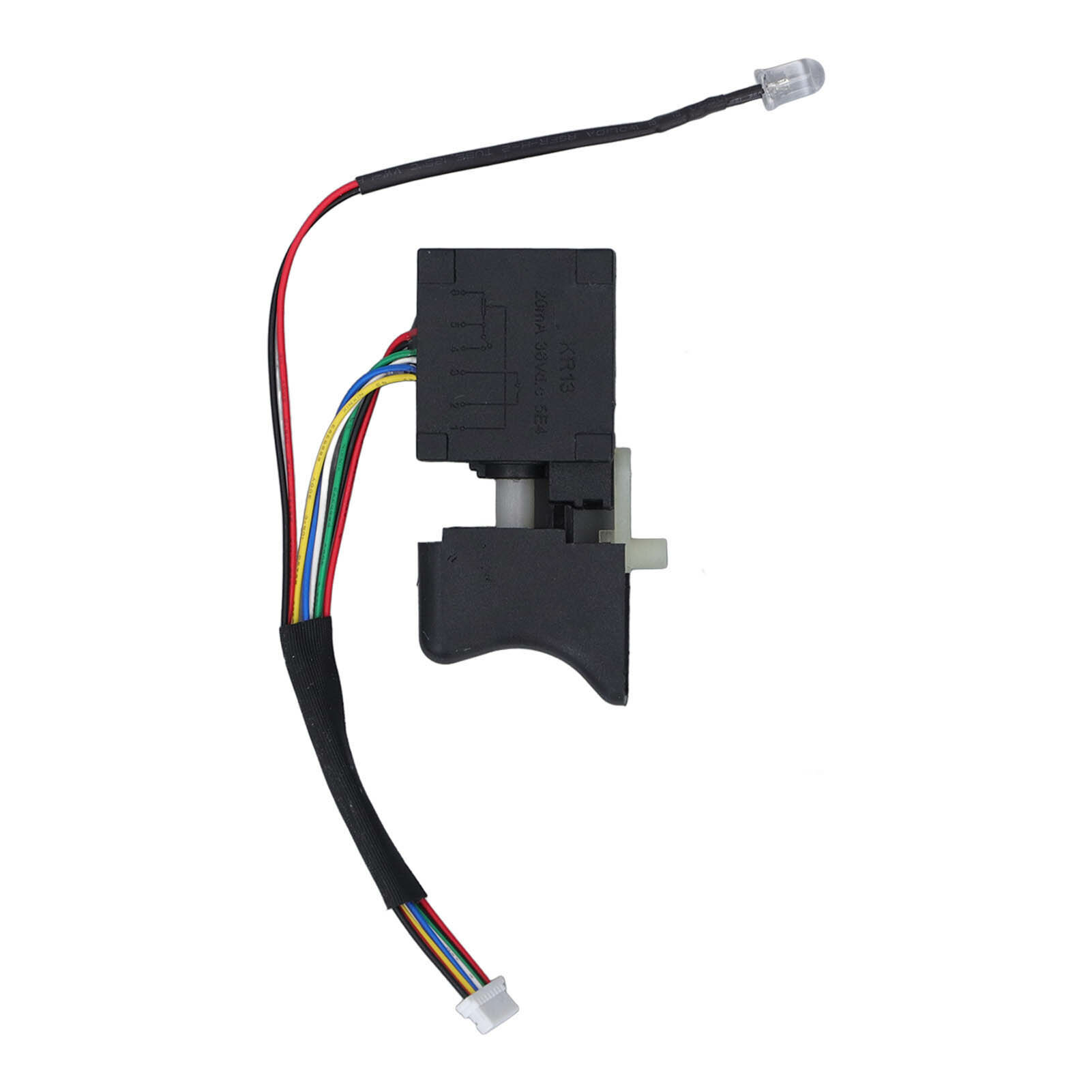 Аккумуляторная электрическая дрель с курковым переключателем, 8-контактный бесщеточный реверсивный привод для электрического гаечного ключа, 36 В, для DAYI