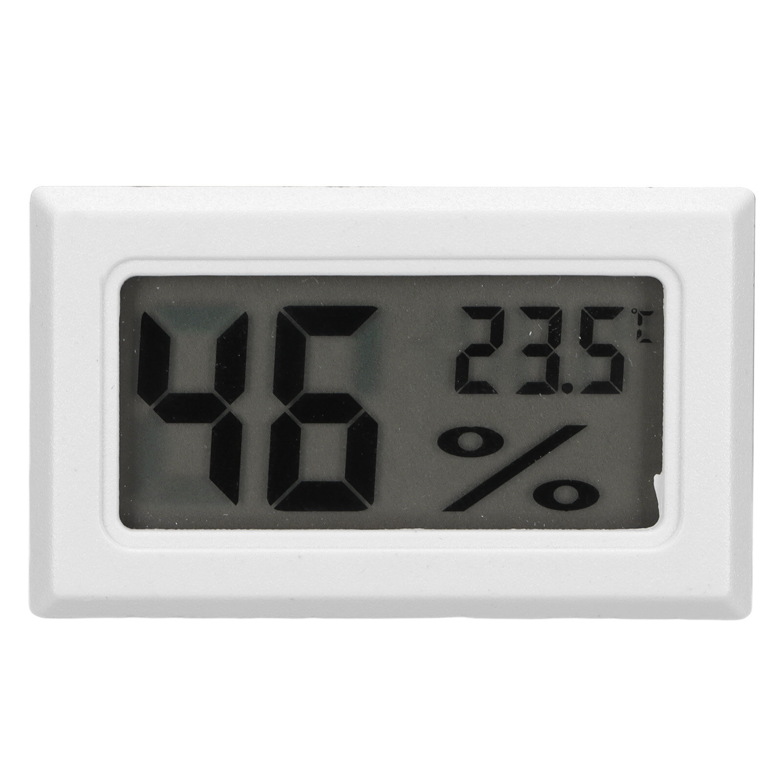 Мини цифровой гигрометр-термометр, белый, для дома, винного погреба