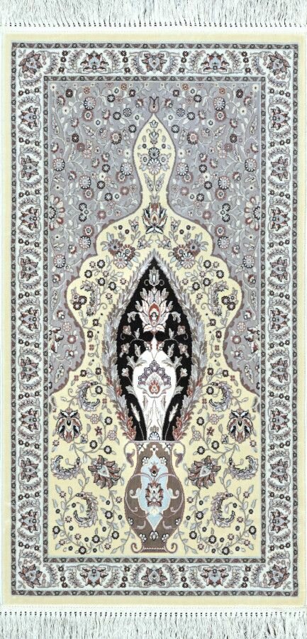 Ковер 0,50х0,80 Silk Touch 002 ivory pastel namaz