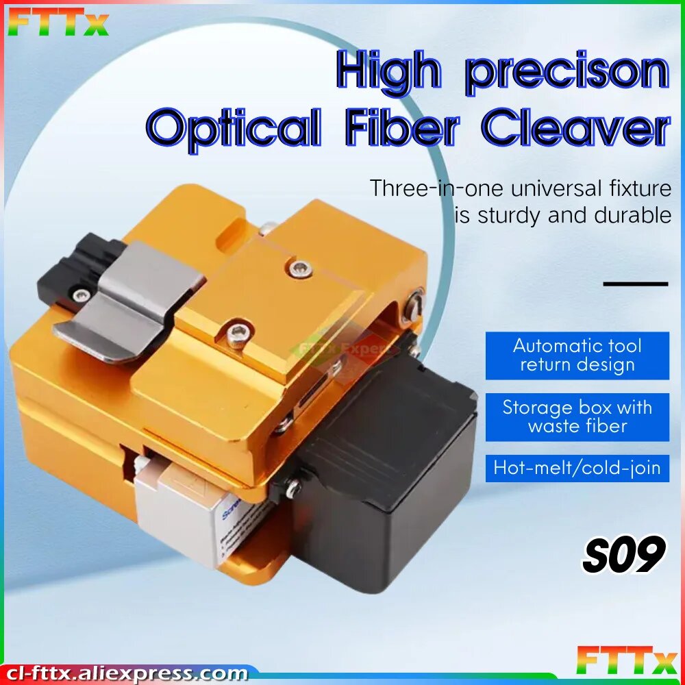 CAILI S09 Высокоточный скалыватель для оптоволокна
