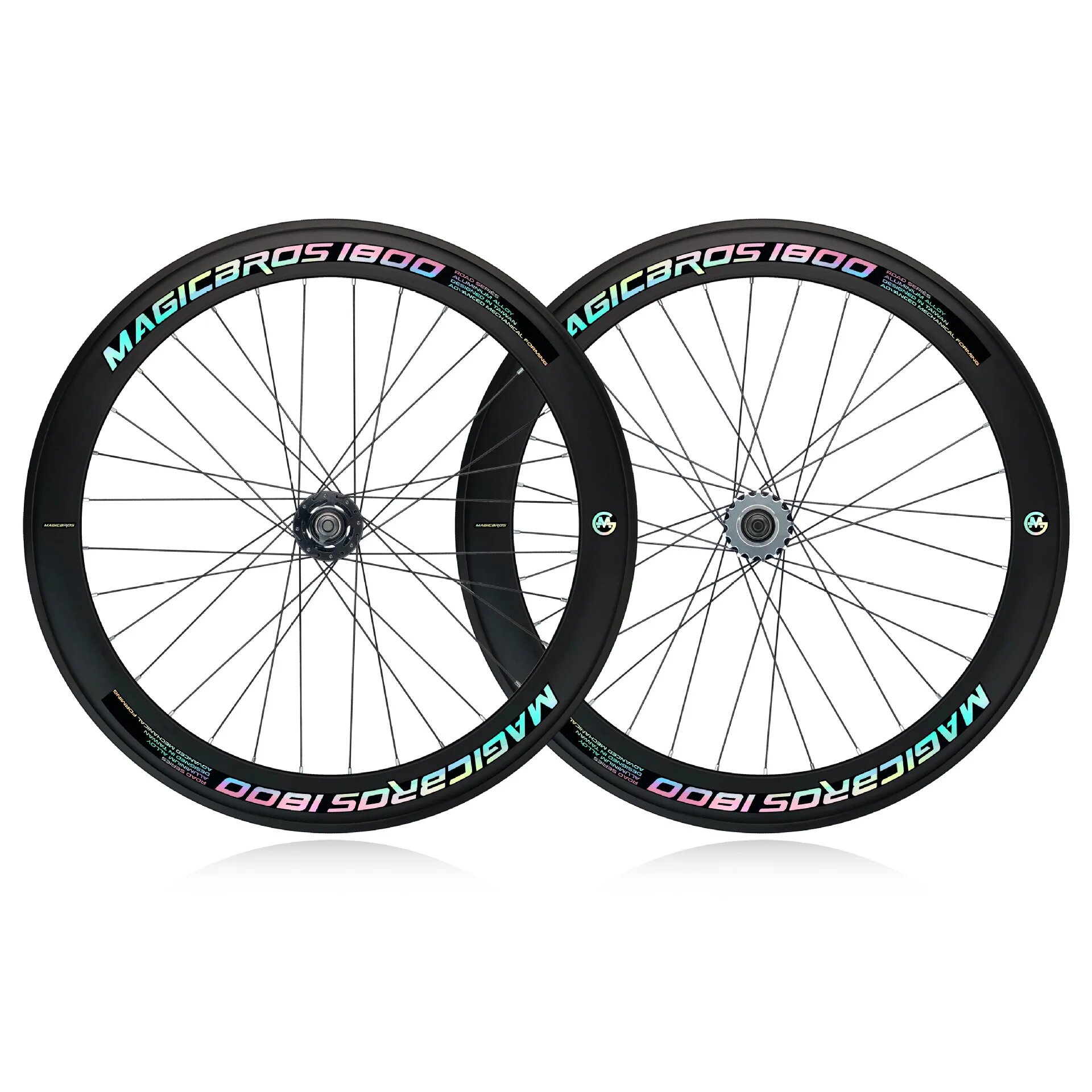 MAGICBROS MG-R500 Al Alloy 700C черные колеса для велосипеда
