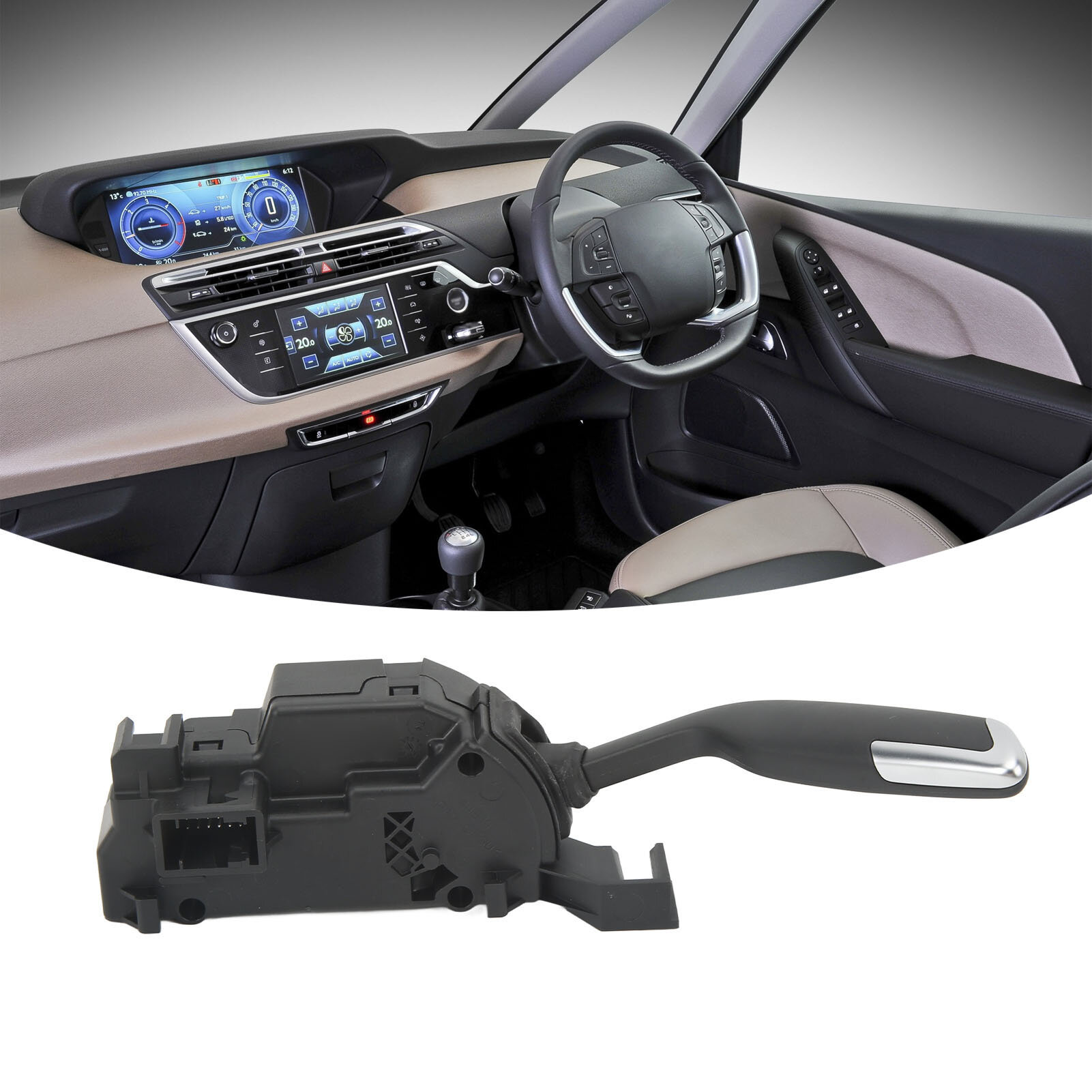 Рычаг переключения автоматической коробки передач для Citroen C4 Picasso II, 98002212VV, 2400FH, легкий монтаж, алюминиевый