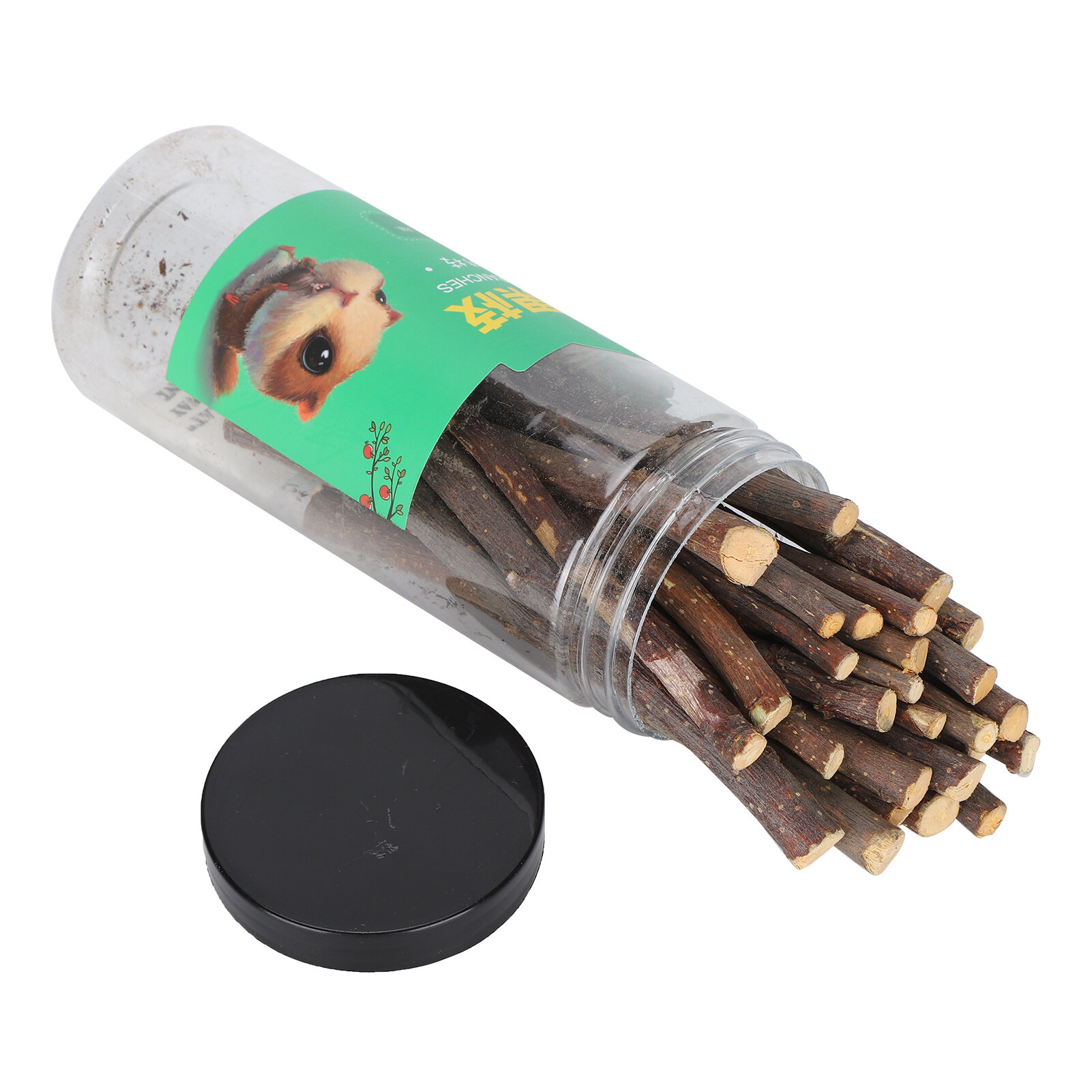 Натуральные яблочные палочки для домашних животных, жевательные игрушки, игрушка для шлифовки молярных зубов для кроликов, хомяка