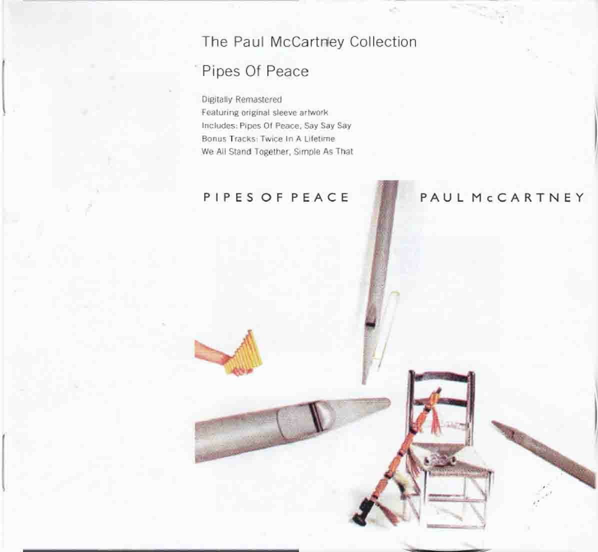 McCartney Paul - 1983 "Pipes of Peace" Музыкальный CD диск