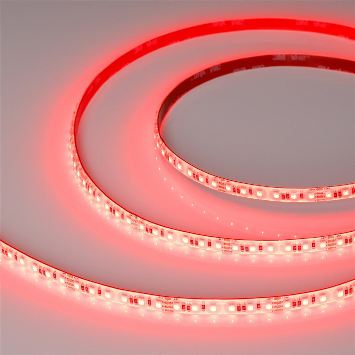 LED лента герметичная RTW-SE-A120-8mm 24V RGB (12 W/m, IP65, 2835, 5m), Arlight