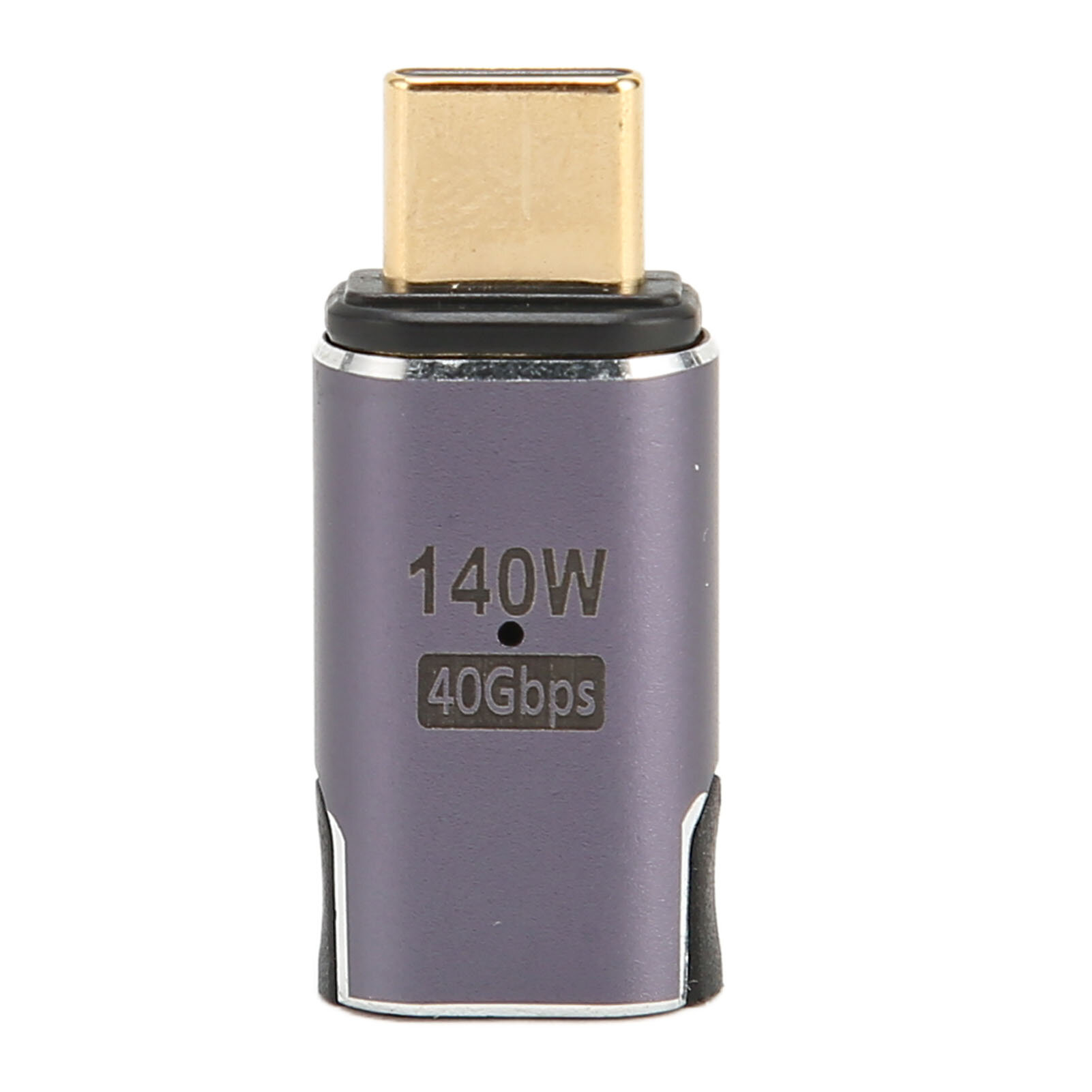 Магнитный адаптер USB C, 24-контактный разъем PD 140 Вт, быстрая зарядка, 40 Гбит/с, 8K HD, мини-магнитный адаптер USB C для ПК, планшетов