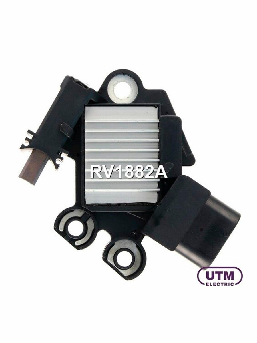 Регулятор генератора UTM RV1882A, для Hyundai/Kia, металл, пластик, черный